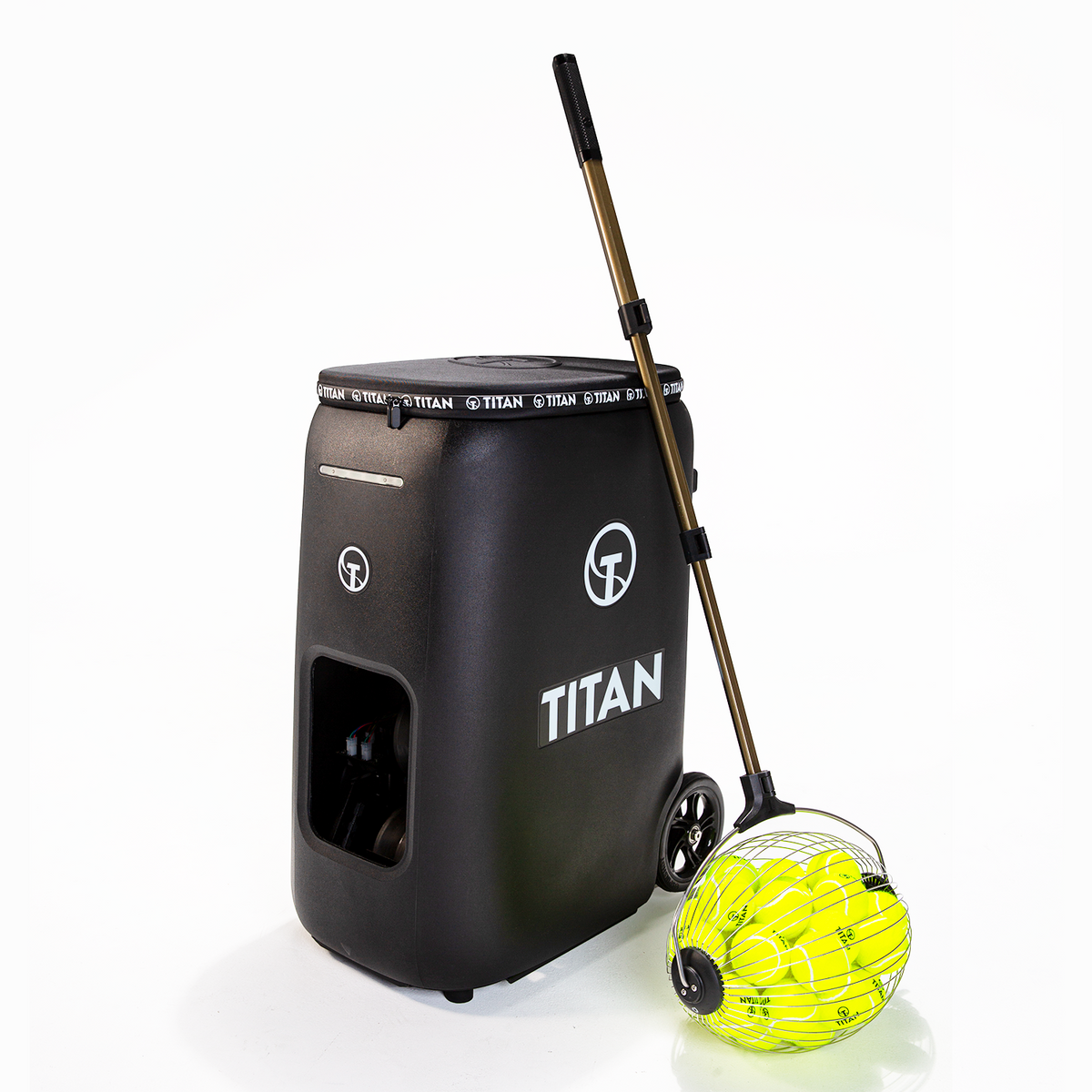 Titan Rolling Tennis Ball Collector – Titan Ball Machines